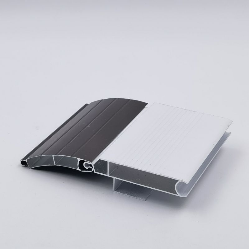 Alloy 6061 T6 Aluminium Roller Shutter Profiles Door Slat And Track For ...