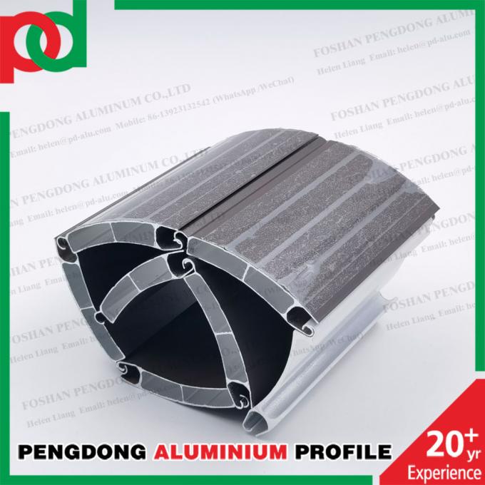 0.4mm To 1.5mm Aluminium Roller Shutter Profiles For Guide Rail