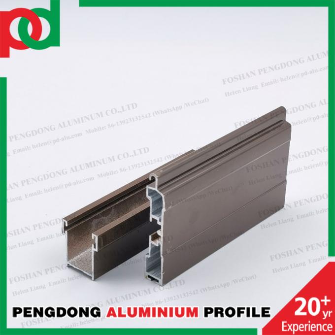 Alloy 6063 T5 Aluminium Roller Shutter Profiles For Window Door