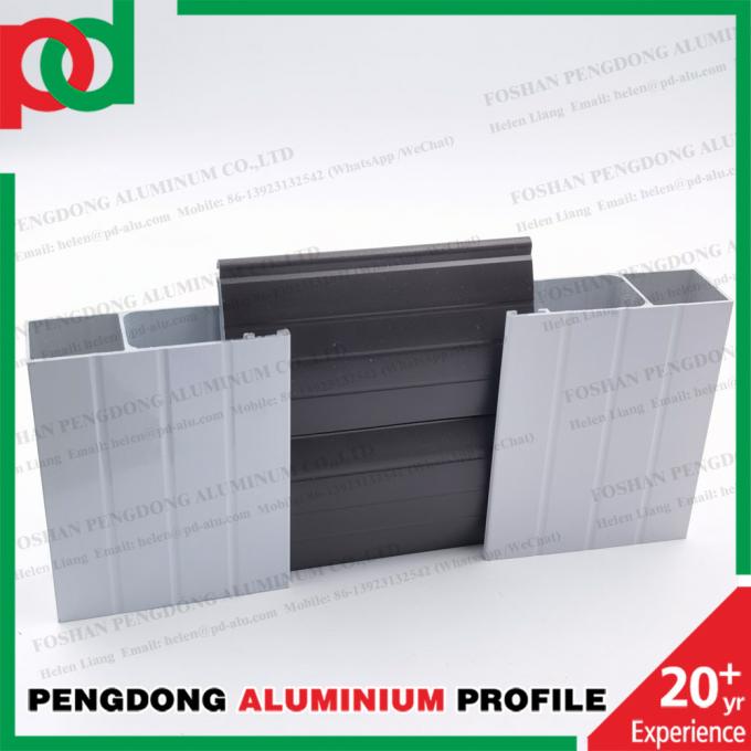 6063 T5 Aluminium Profiles For Guide Track Roller Shutter Door