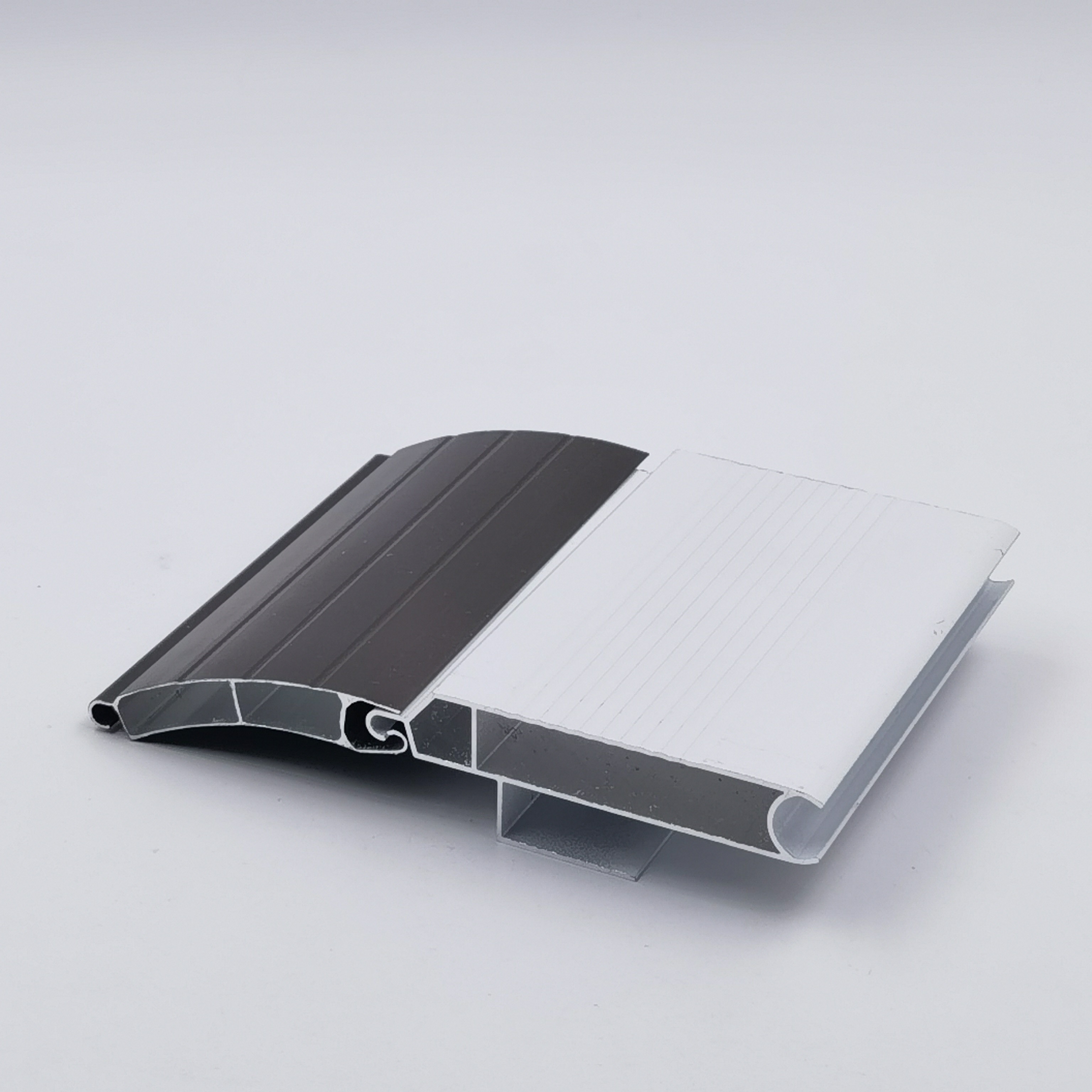Alloy 6061 T6 Aluminium Roller Shutter Profiles Door Slat And Track For ...