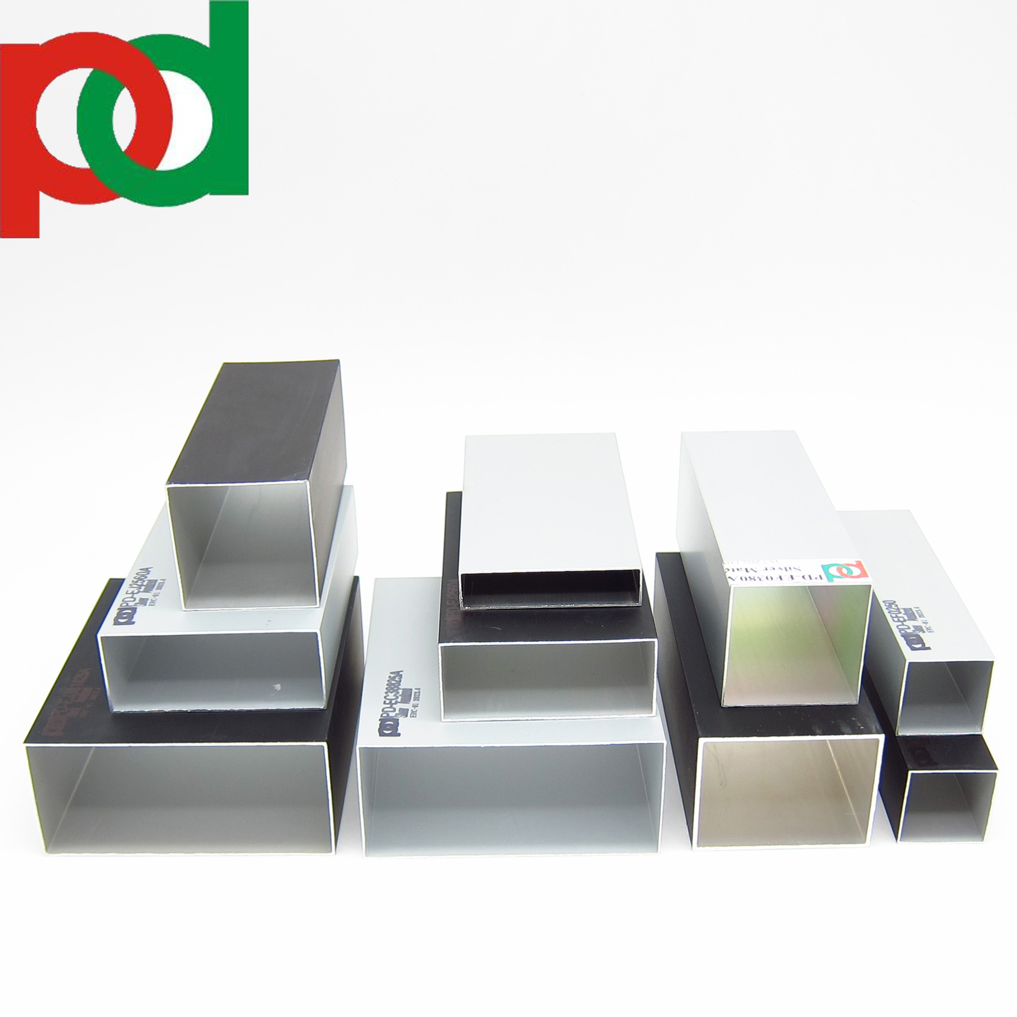 6063 T5 Aluminum Tubing Hollow Rectangular Aluminium Square Tube ...
