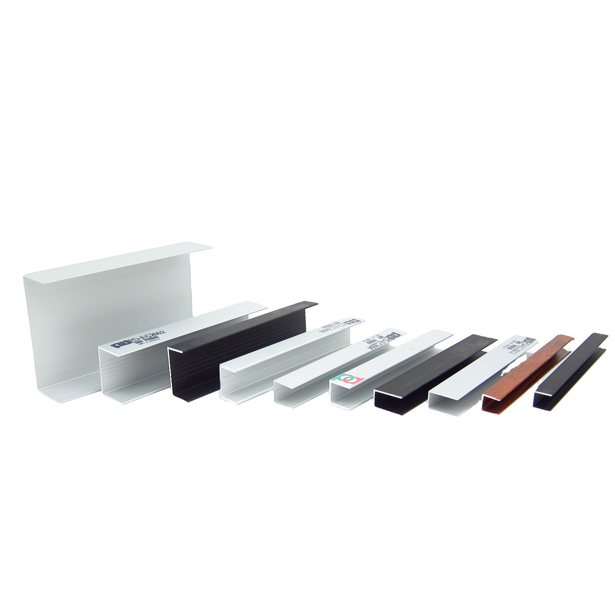 U Channel Groove Aluminum Profiles For Windows And Doors And Furniture