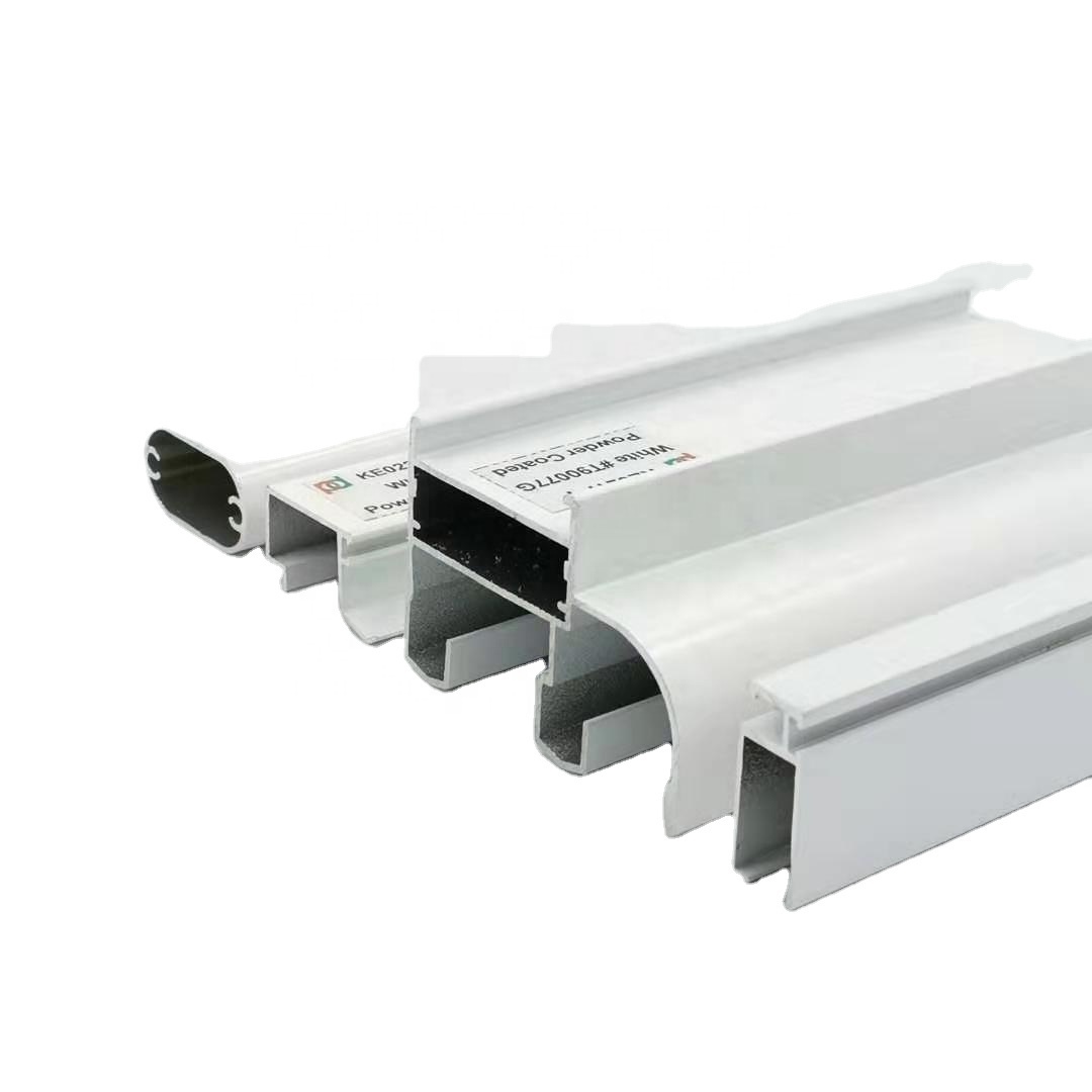 White Powder Coated Aluminium Window Profiles for Sliding & Casement